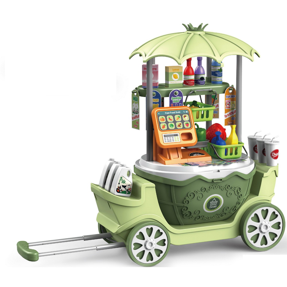 Other Pretend Playing - Jeronimo - Super Trolley 4-in1 Supermarket was ...